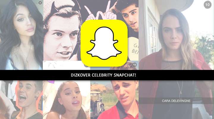 List of Celebrity Snapchat Usernames - Dizkover