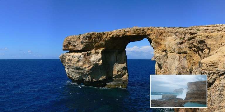 Malta's Iconic Landmark 'Azure Window' Collapsed Into The Sea - Travel ...